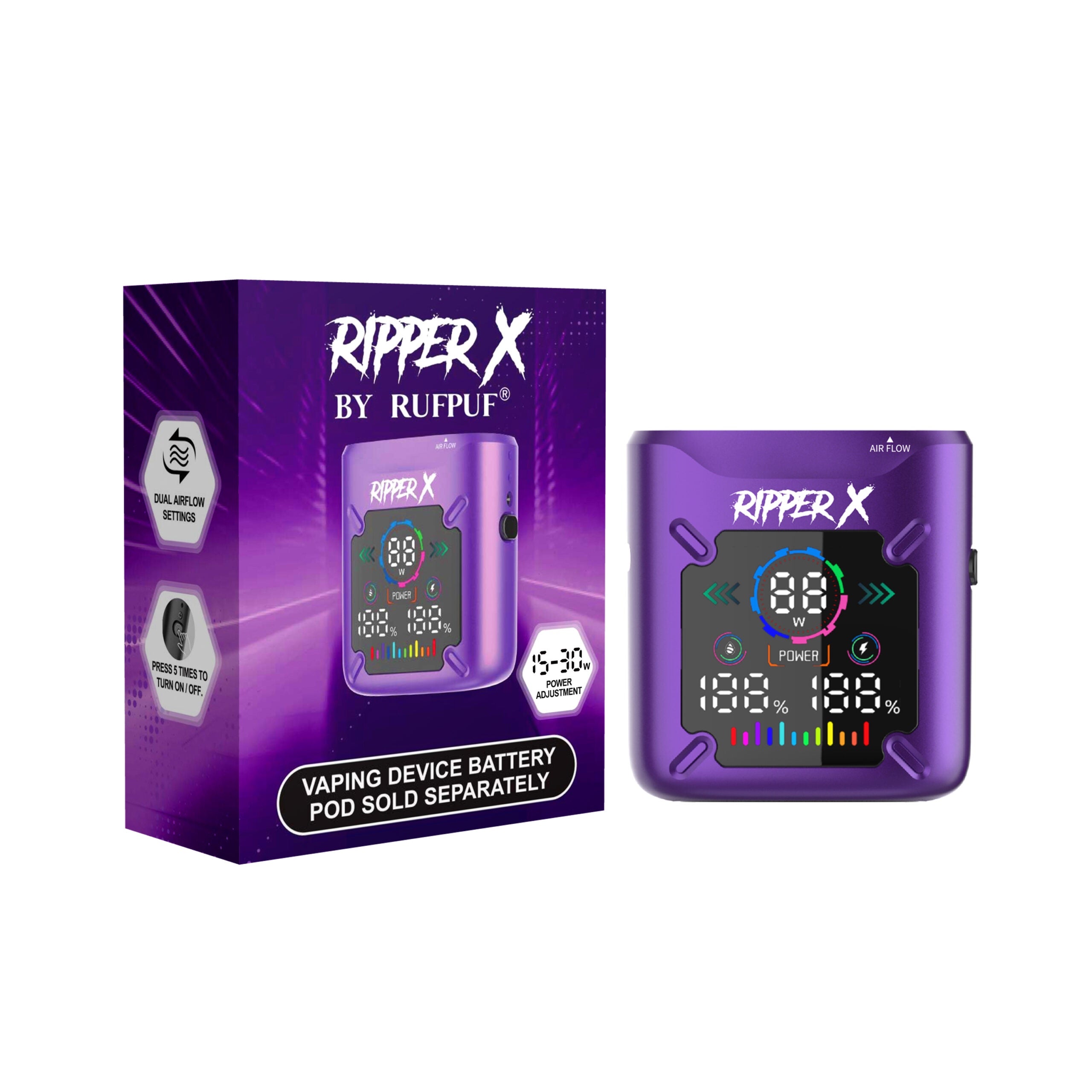 Ripper X Ultra Battery V2 – MR. VAPOR